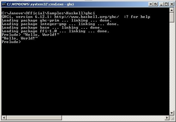 Installing Haskell Platform | Janeve.Me